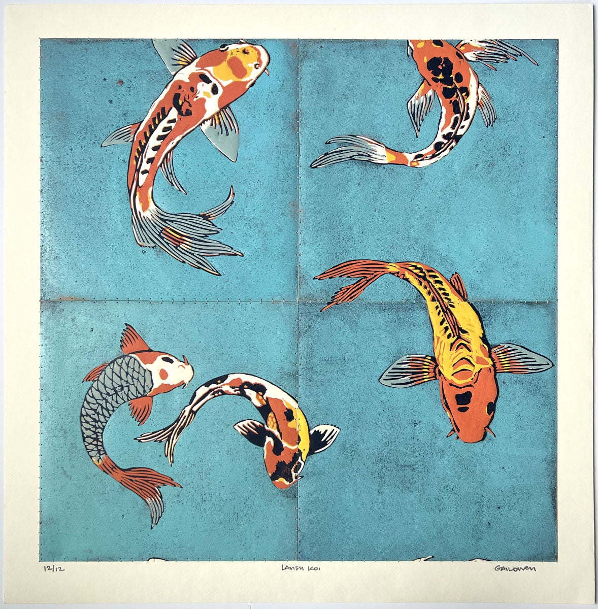 144. Koi 4-Plex – Gail Owen Studio